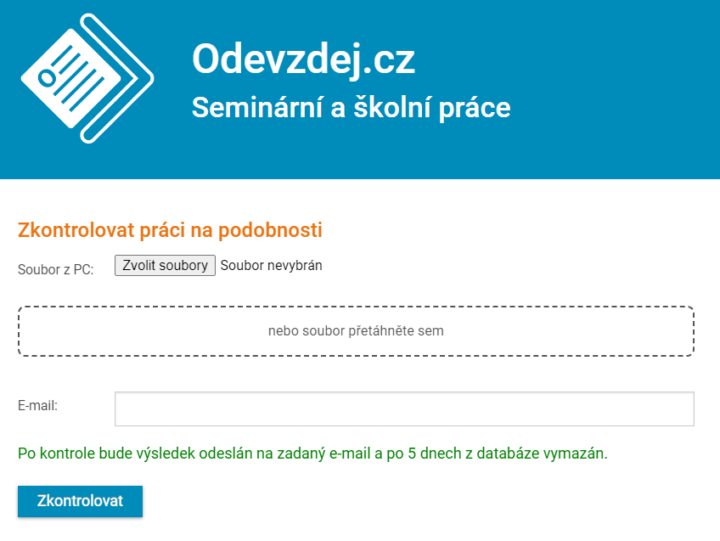 Odevzdej.cz - Knihovna